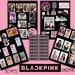 Blackpink Daily Planner /kpop Digital Planner Dated Digital Planner ...