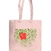 Flower Flag Tote Desi Art Bengali Shopping Bag Food Bag Indian Shopper ...
