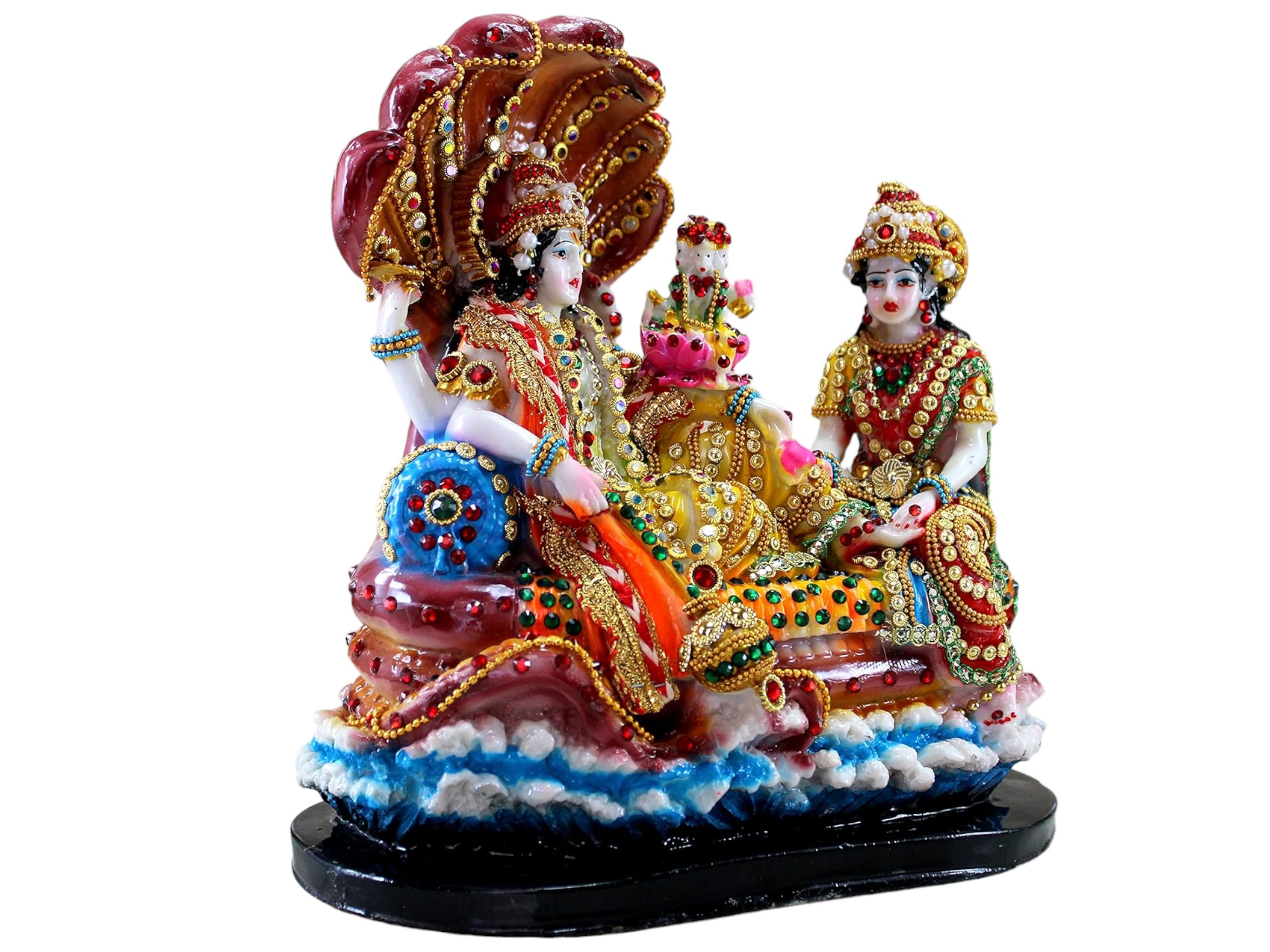 Lord Lakshmi Narayan Murti Idol Statue Sculpture 10 Inch - Etsy