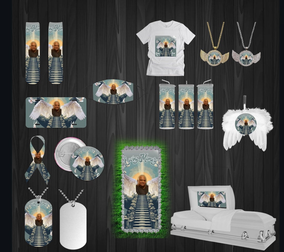 EDITABLE Memorial Mockup - Etsy Australia