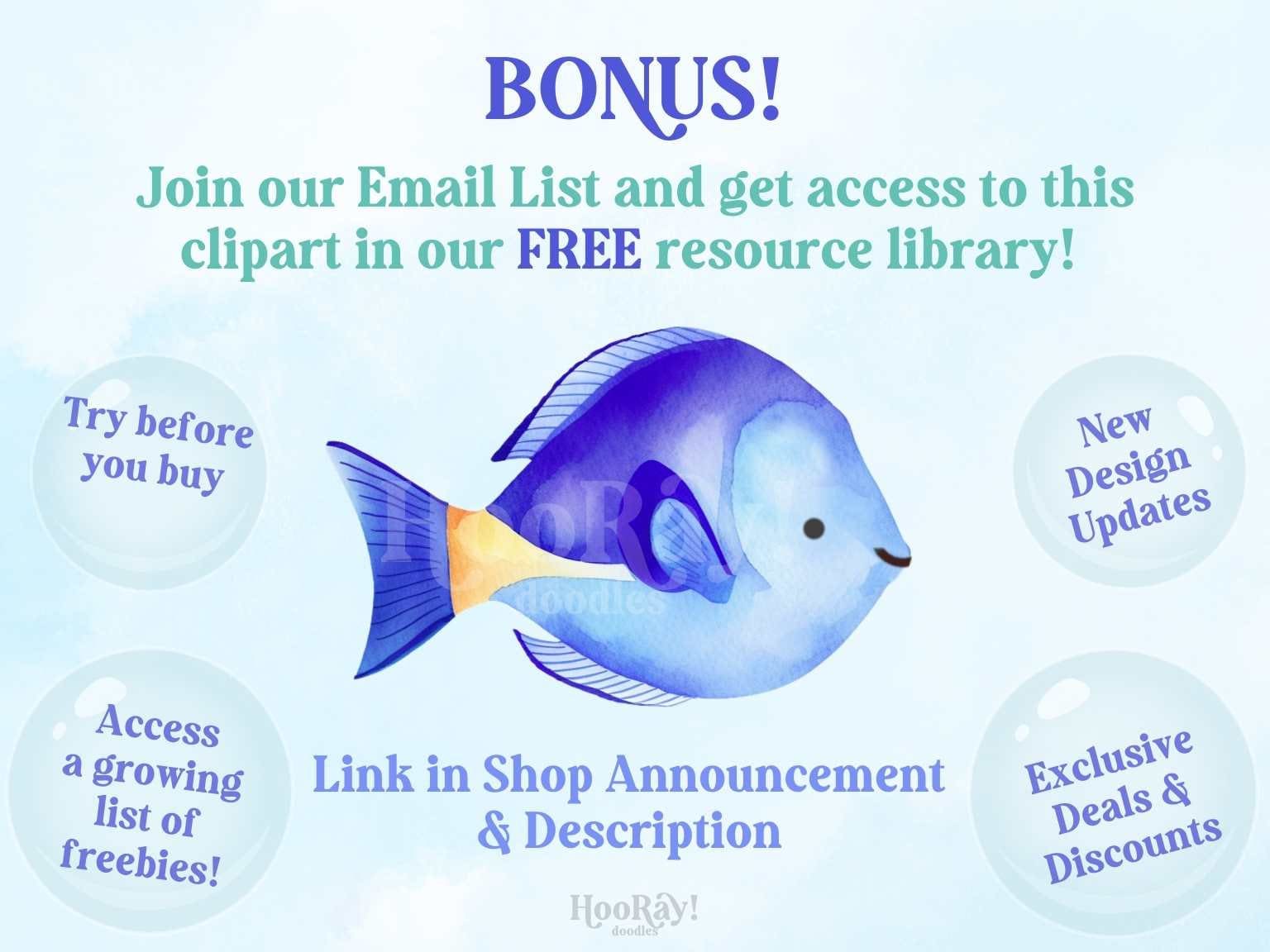 Watercolor Ocean Animals Clipart Bundle, Under the Sea Creatures, Clip ...