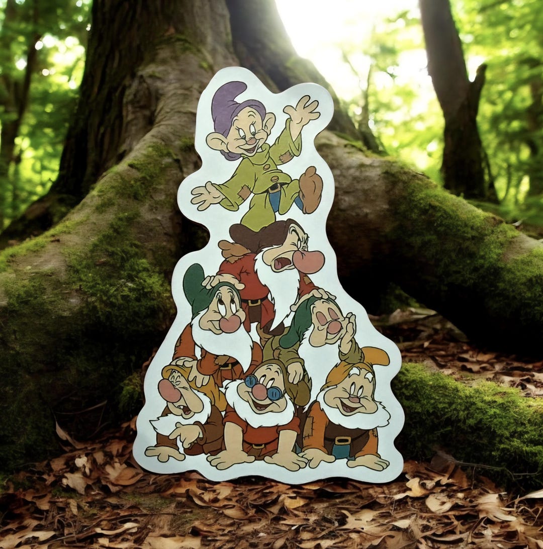 Seven Dwarves Waterproof Vinyl Sticker, Clearance Sale!!! - Etsy Canada