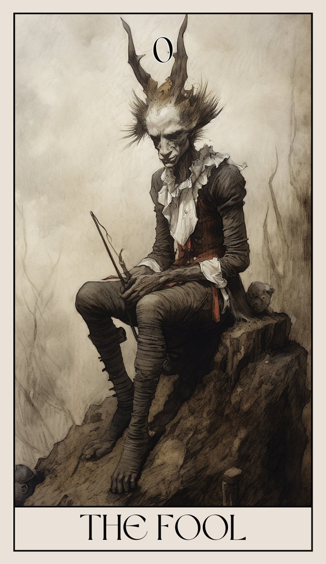 Printable Tarot Card Deck Gothic Horror Style 78 Cards - Etsy Australia