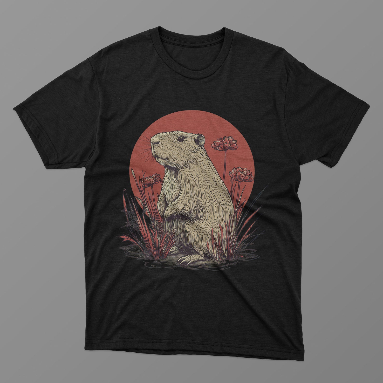 Capybara T-shirt Design Graphics Bundle: 300+ PNG & SVG Files - Etsy