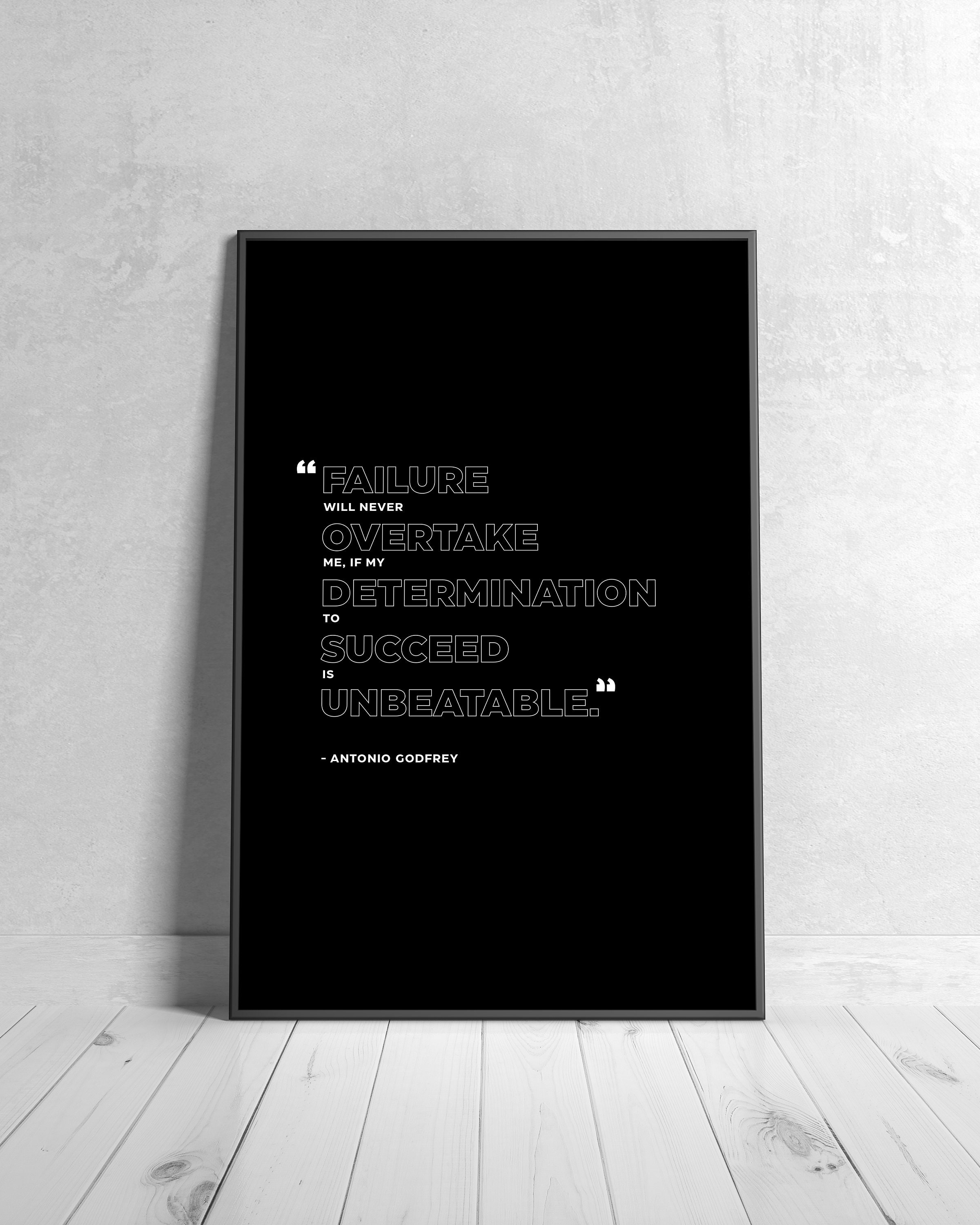 Failure Poster, Inspirational Art, Wall Art, Motivational Poster ...