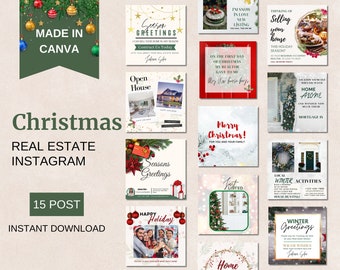 25 Christmas Real Estate Instagram Posts | Real Estate Marketing ...