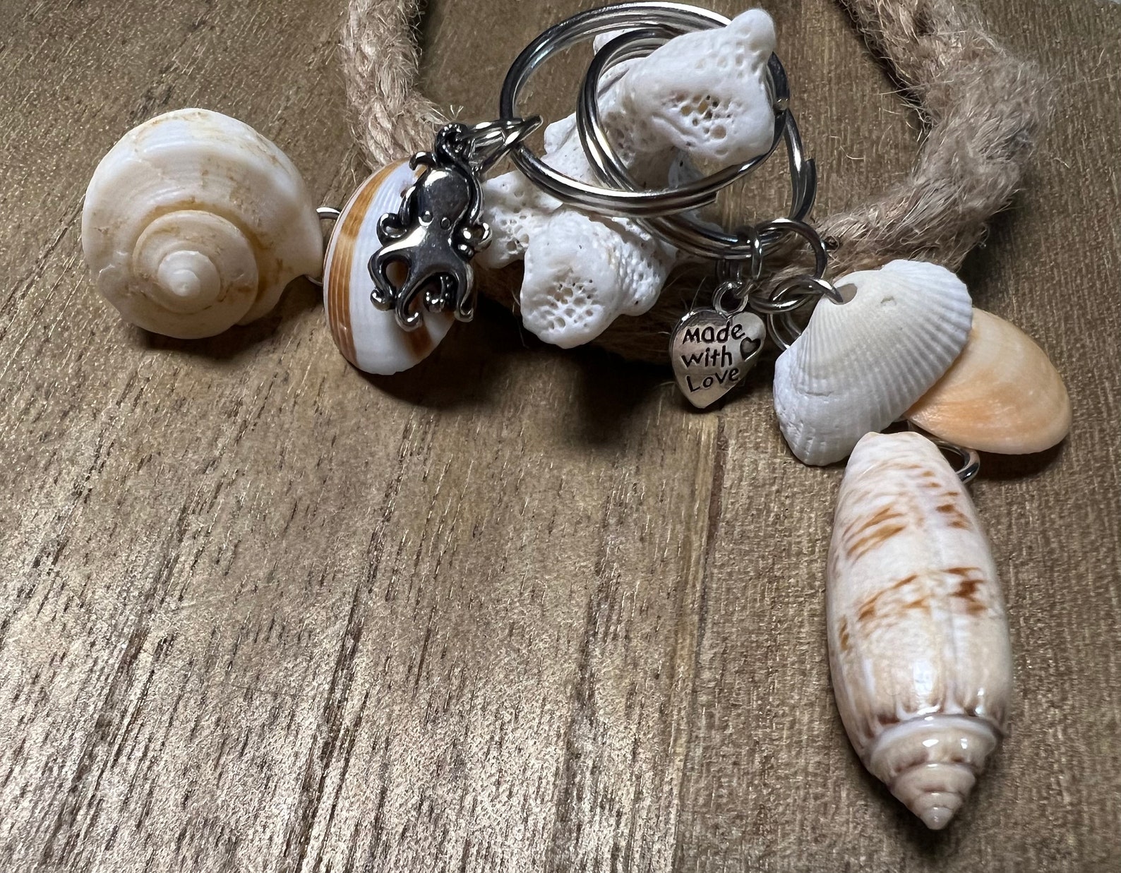Seashell Keychains With a Cause - Etsy