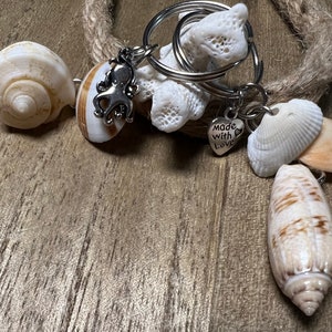 Seashell Keychains With a Cause - Etsy