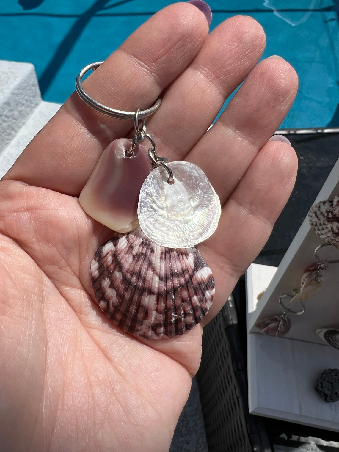 Seashell Keychains With a Cause - Etsy