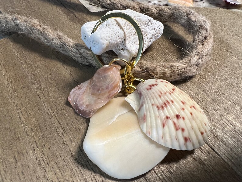 Seashell Keychains With a Cause - Etsy