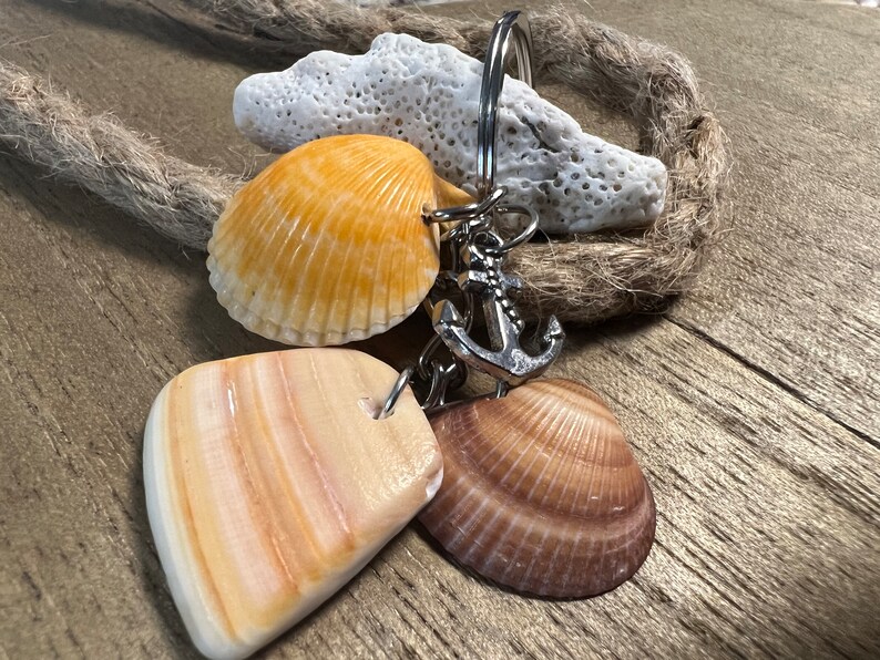 Seashell Keychains With a Cause - Etsy