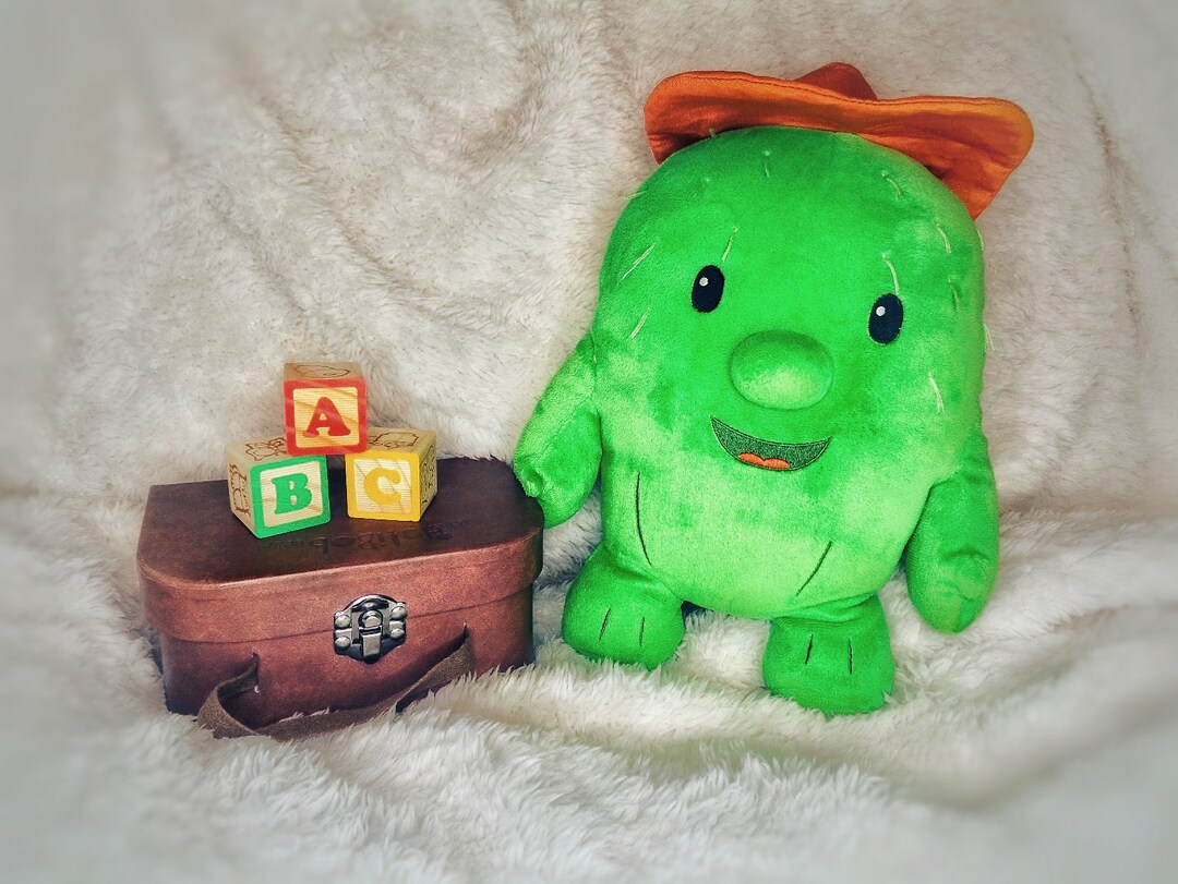 Carl the Cactus Teddy Bear Plush Toy - Etsy