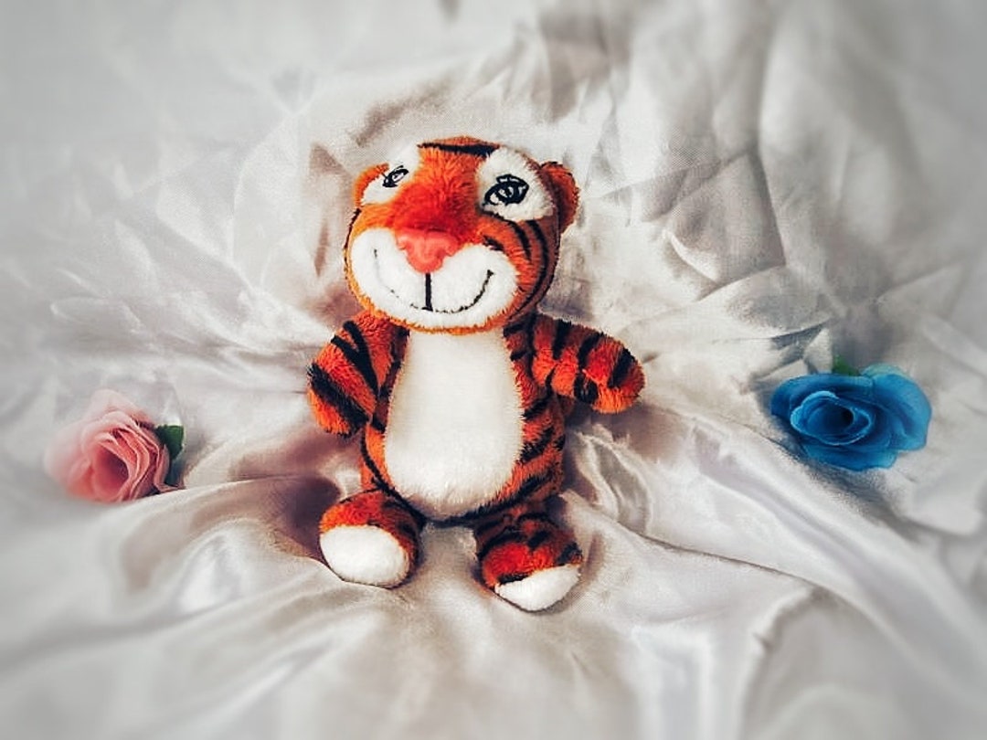 Jasmine the Tiger Teddy Bear, Plush Toy, Plushies, Anxiety Toy, Adopt A ...