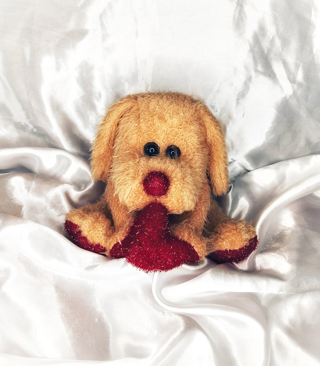 Levi the Dog Teddy Bear, Plush Toy, Plushies, Anxiety Toy, Adopt A ...