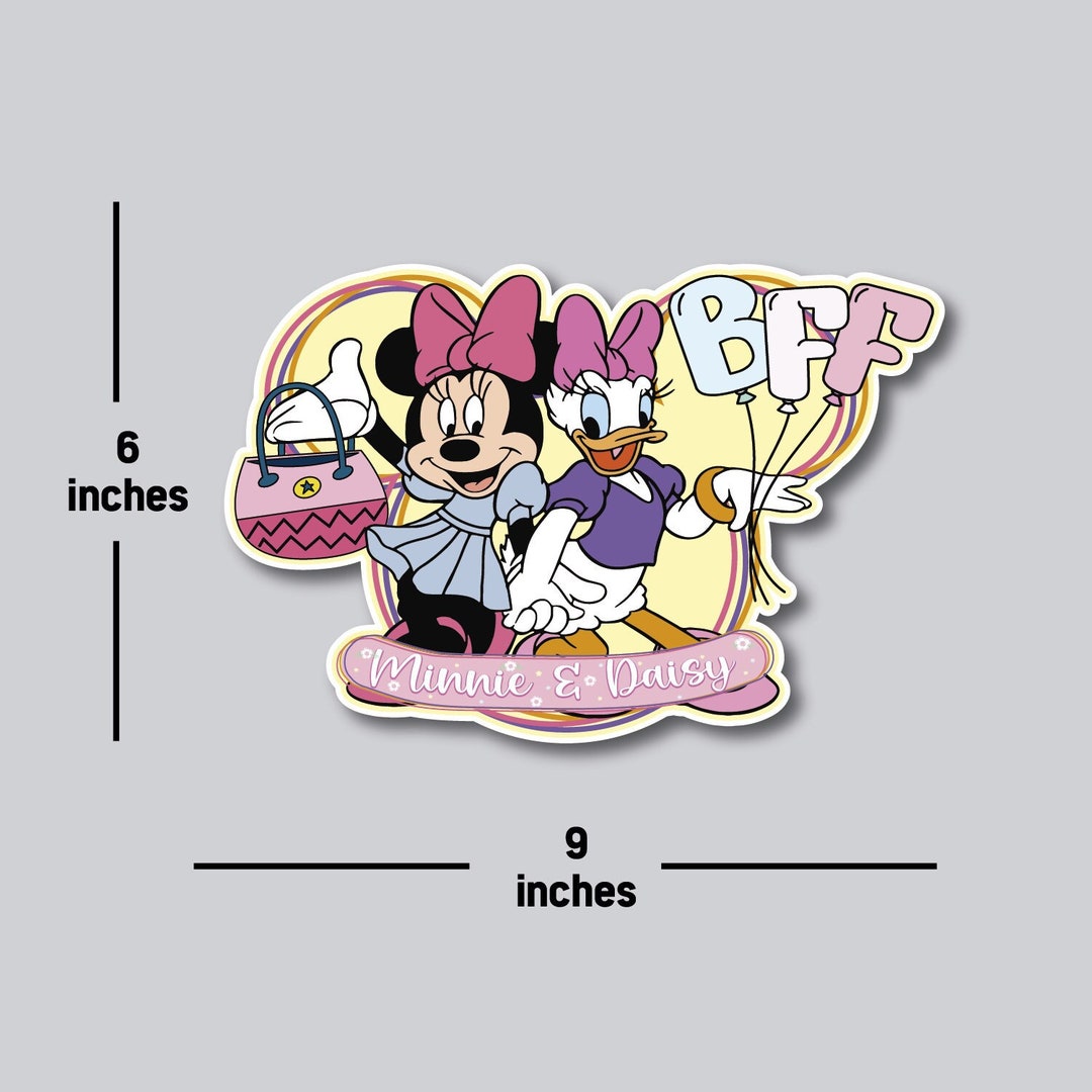 BFF Cruise Magnets, Cruise Magnets Decor, Minnie and Daisy BFF Magnets ...