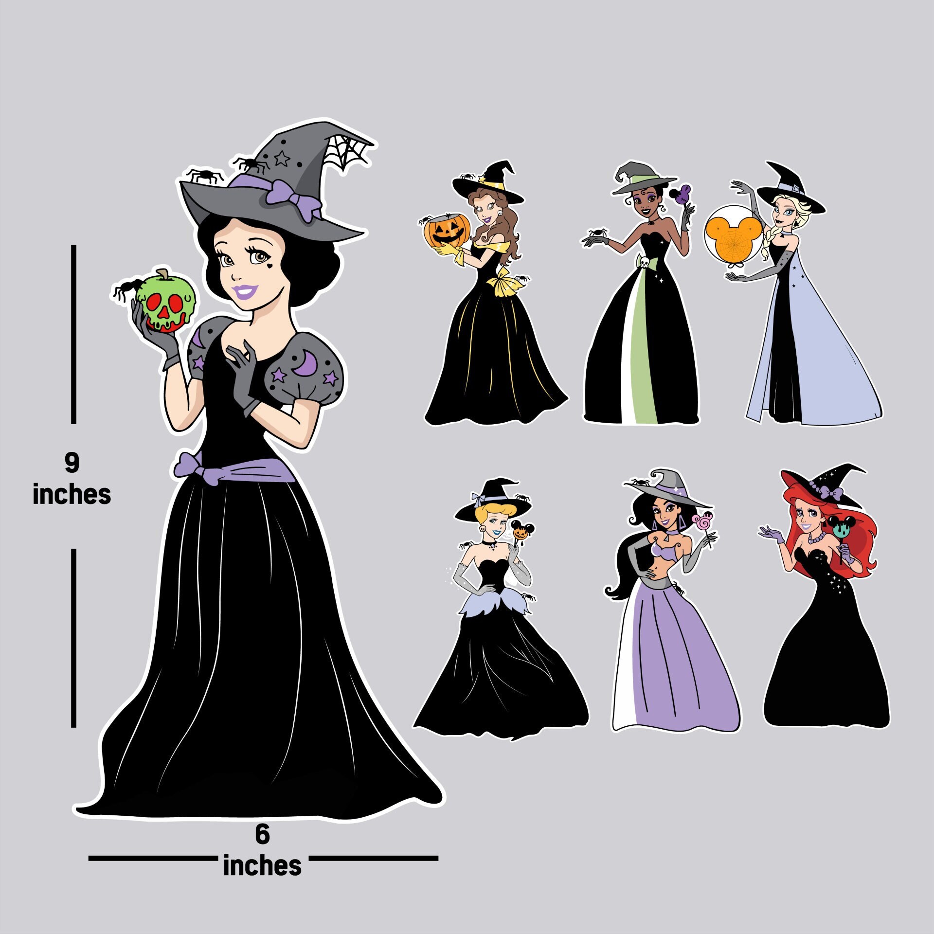 Halloween Magnets, Cruise Magnets, Halloween Door Decor, Princess ...