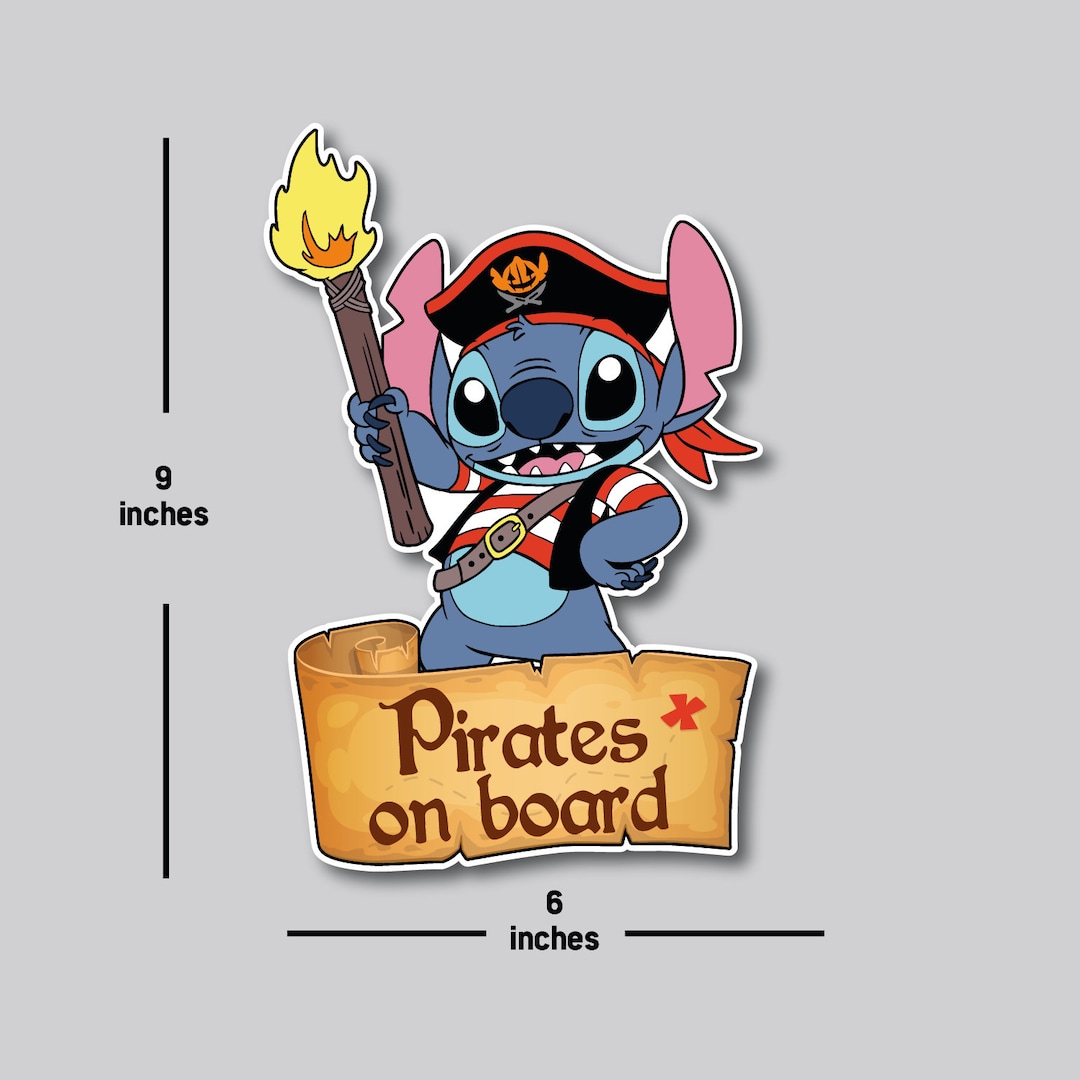 Stitch Pirate, Cruise Door Magnets, Halloween Cruise Door Decor, Family ...