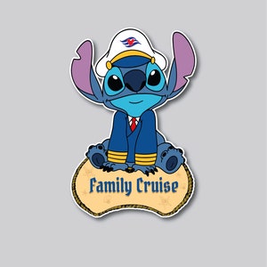 Stitch Family Cruise Magnets, Family Cruise Magnet, Cruise Door Magnet ...