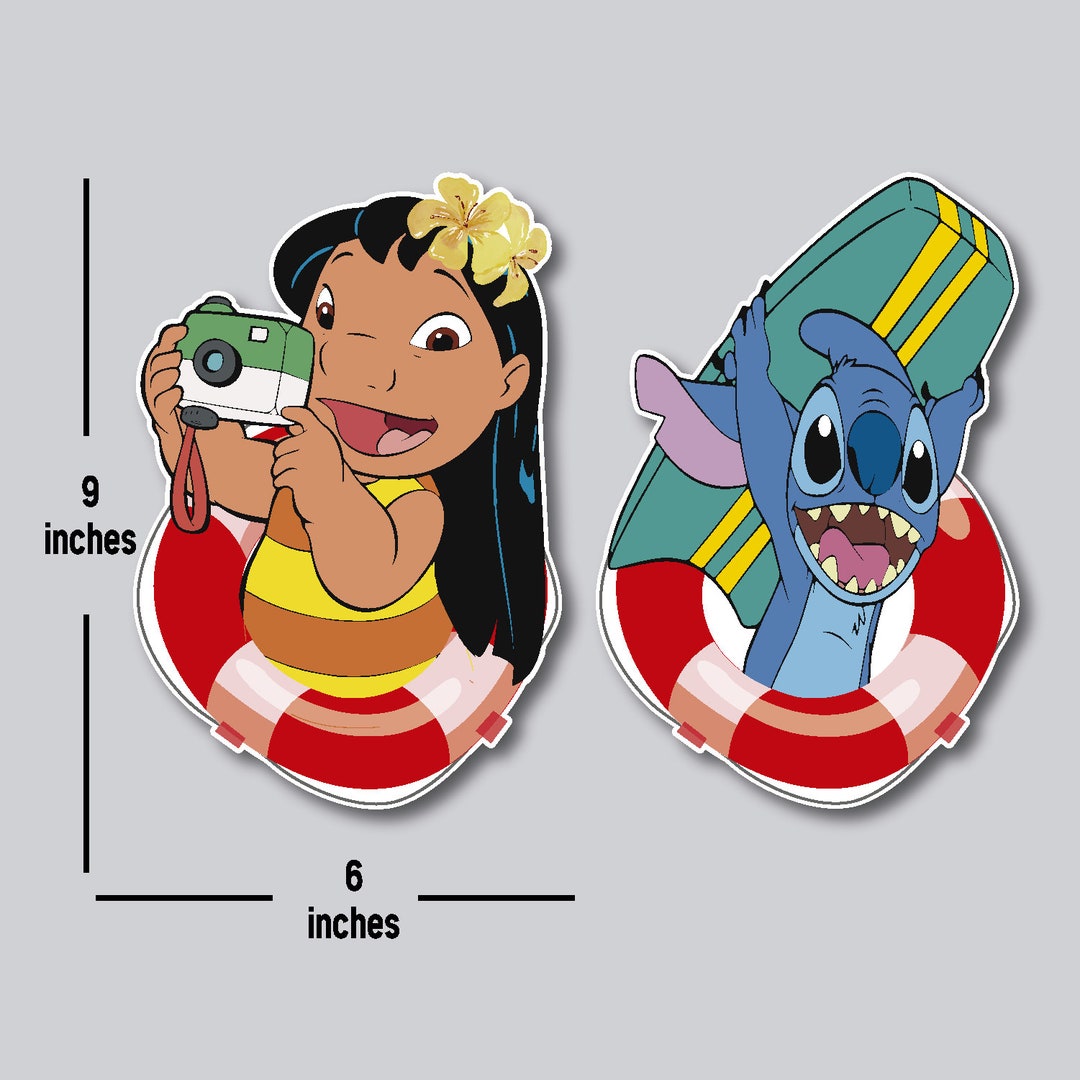 Stitch Crise Magnets, Stitch Lilo Magnets , Door Decor, Cruise Door ...
