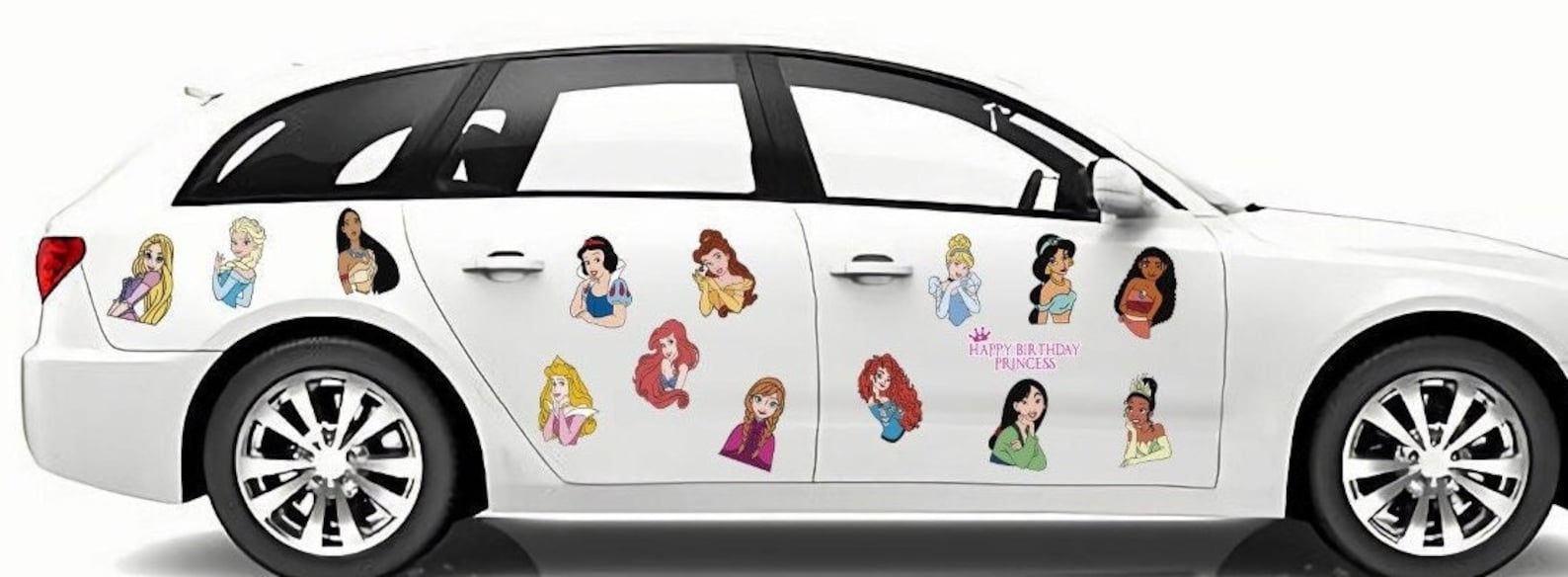 Cruise Magnet Decor, Princess Cinderella, Ariel, Elsa, Tiana, Snow ...