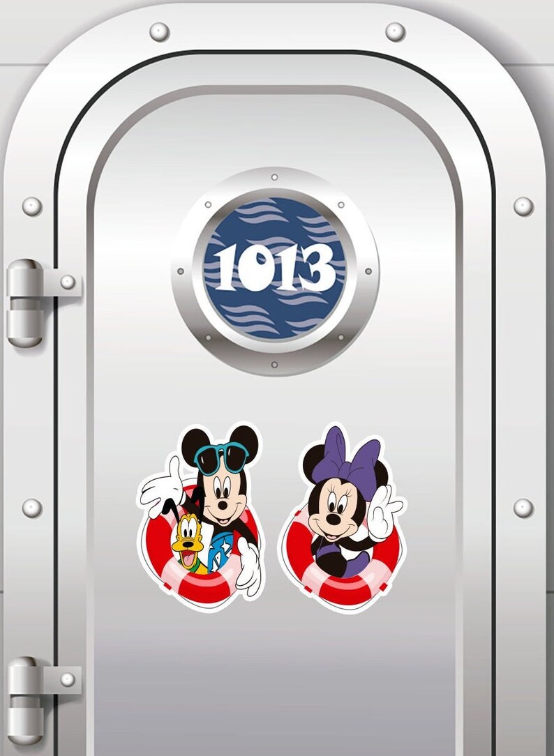 Mickey and Minnie, Cruise Magnet Decor, Couples Cruise, Magnets ...