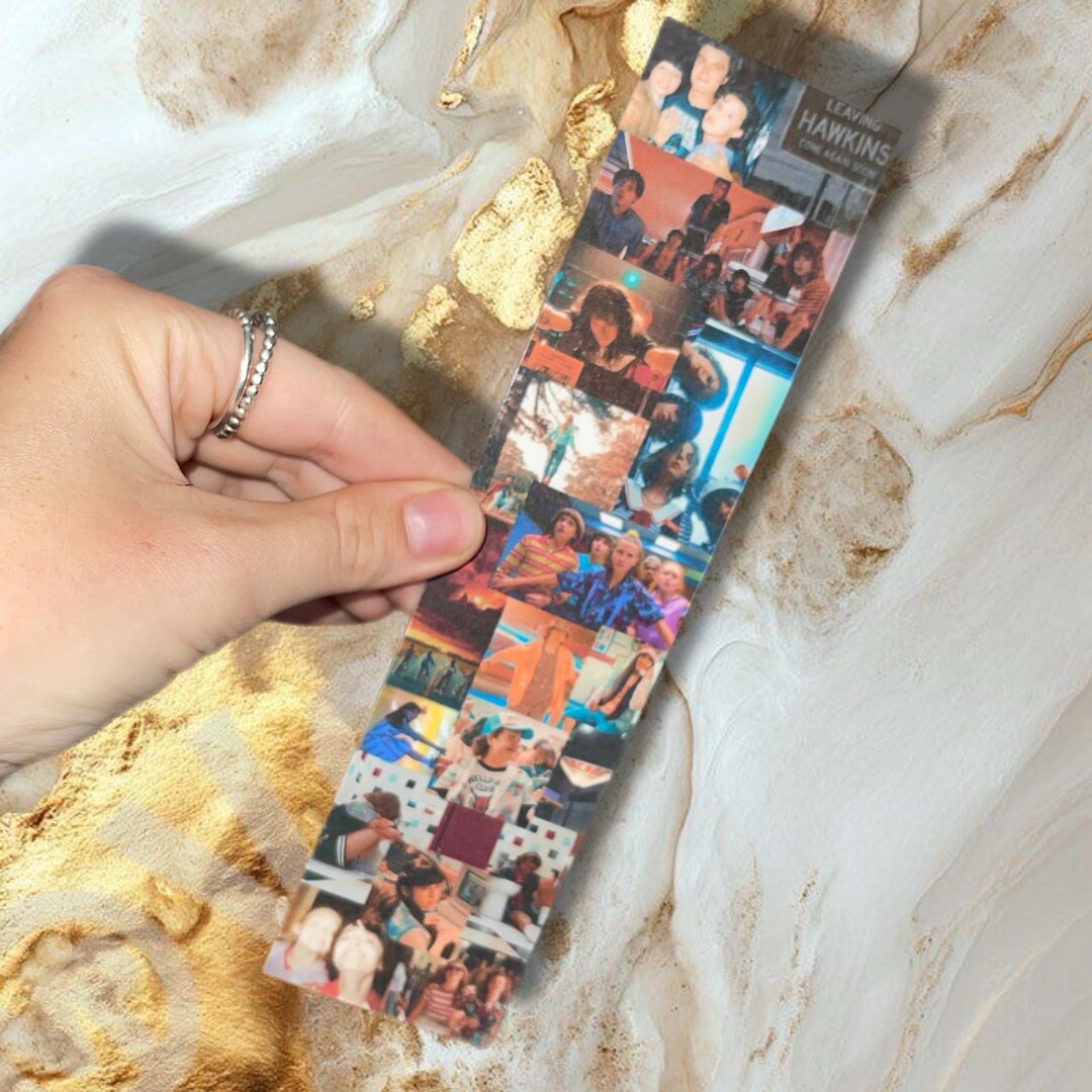 Stranger Things Collage Style Solo Bookmark - Etsy