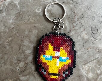 Marvel Avengers Iron Man Comic Book Page Keychain, Keyring - Etsy