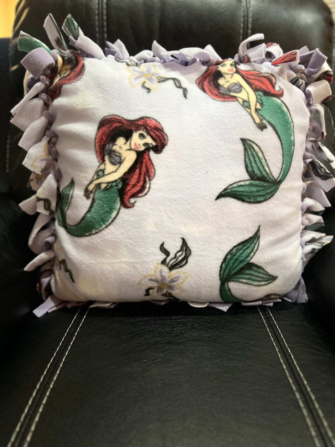 Ariel Little Mermaid Pillow - Etsy