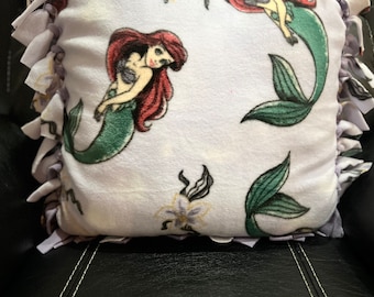 The Little Mermaid Ariel Princess Inspired Cushion Cover Throw Pillow ...