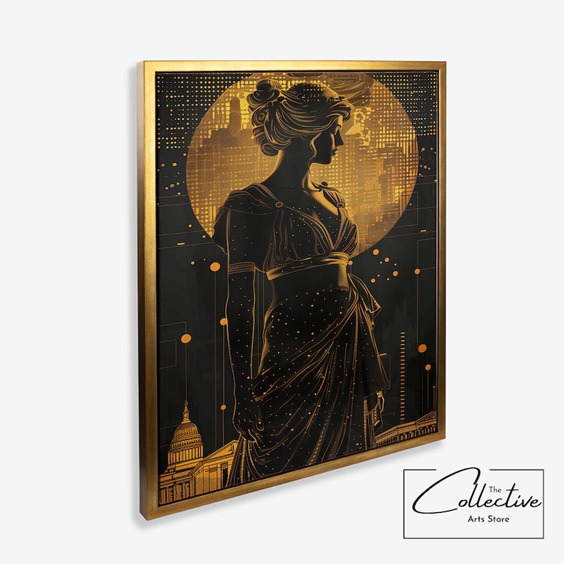 Goddess Wall Decor Greek Mythology Poster Myths Legends Art Gift ...