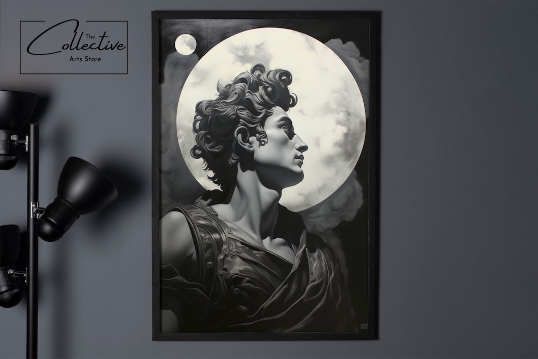 Apollo Greek God Poster Apollo Artwork New Home Gift Wall - Etsy