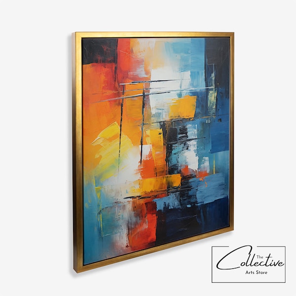 Abstract Art Poster - Etsy