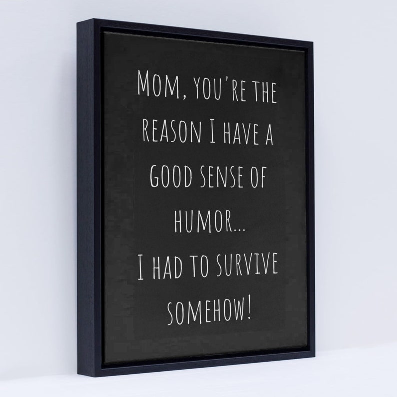 Mother Daughter Poster Gift Funny Mom Wall Art Mother Daughter Quotes ...