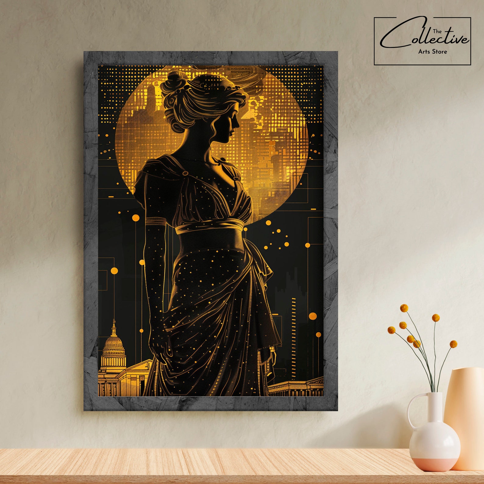 Goddess Wall Decor Greek Mythology Poster Myths Legends Art Gift ...