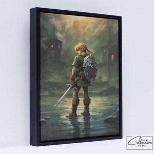 The Legend of Zelda Poster Zelda Fan Birthday Gift Zelda Game Room ...