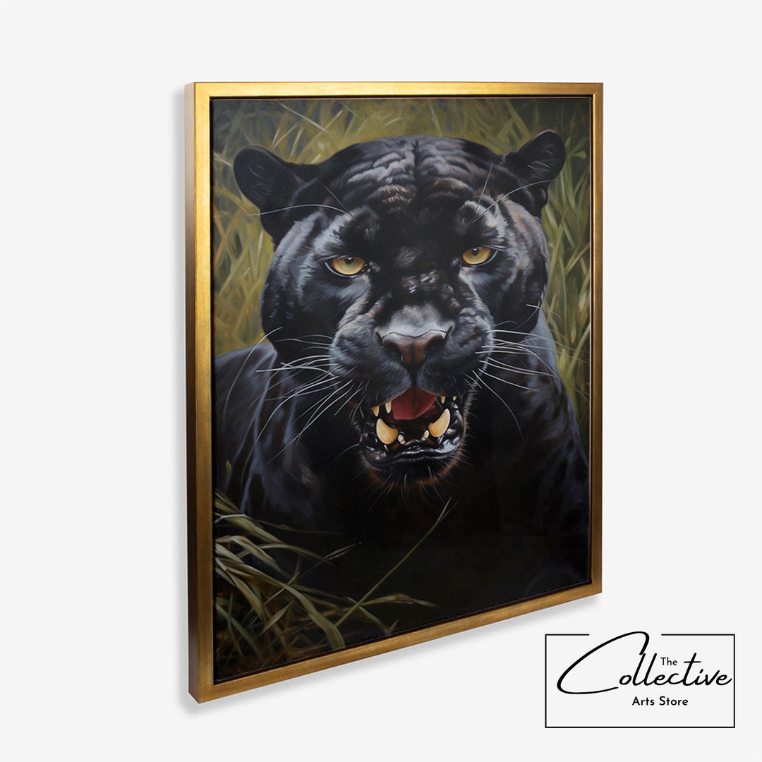 Wildlife Puma Wall Art Wildlife Framed Poster Styling Airbnb Interior ...