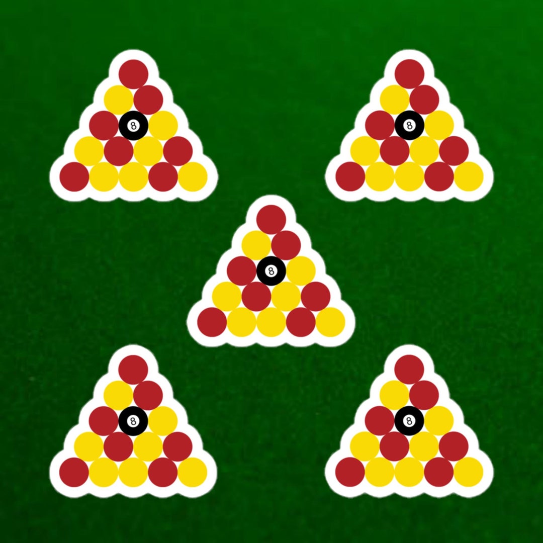 English 8-ball Pool Stickers - Etsy