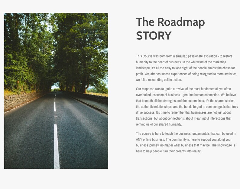 The Roadmap Course, Digital Marketing and Business Development Training ...