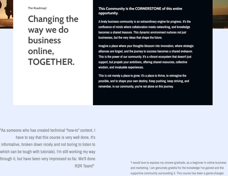 The Roadmap Course, Digital Marketing and Business Development Training ...