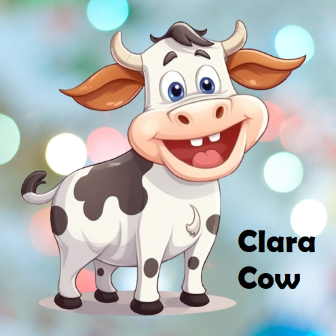 Clara Cow Kids Activity & Craft Pack featuring Stickers - Etsy