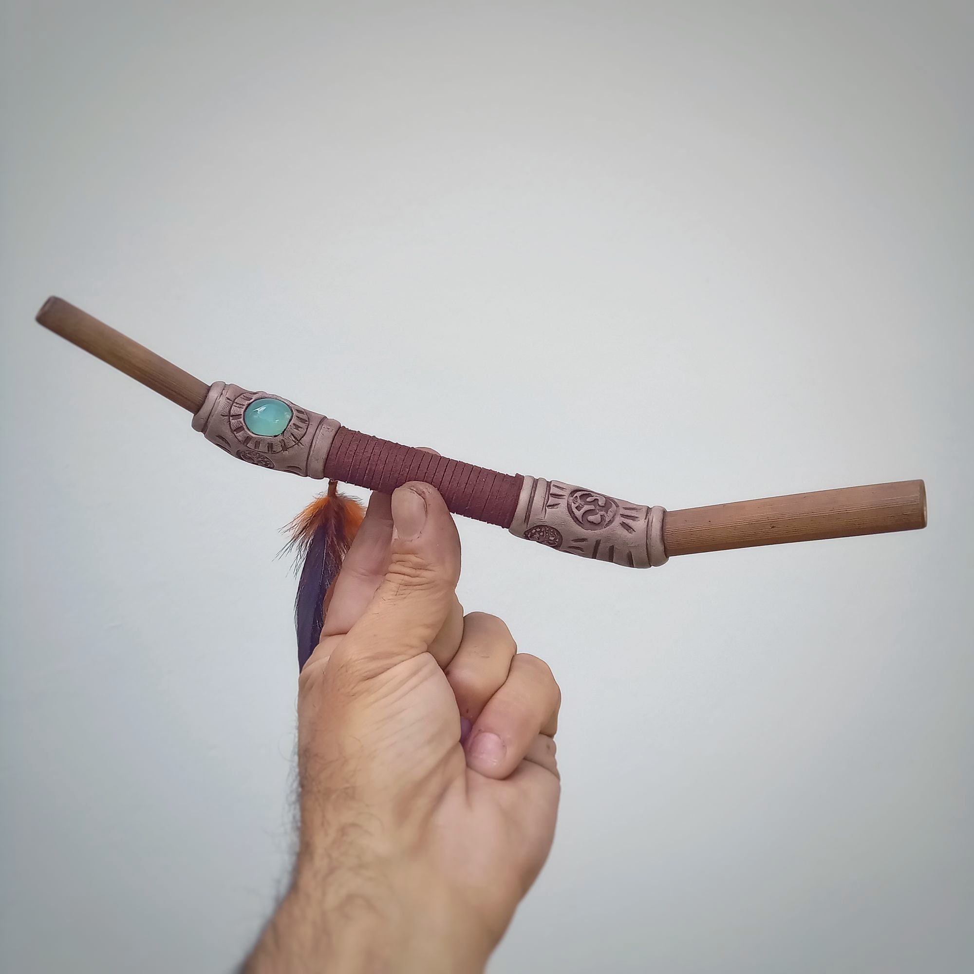Balance Big Tepi Applicator Ritual Pipe With Stone - Etsy