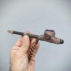 Brahma | Large Ritual Tobacco Pipe for Shamanic Ceremonies | Handmade ...