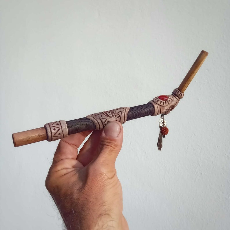 Shiva Big Tepi Pipe With Spiral Symbol - Etsy