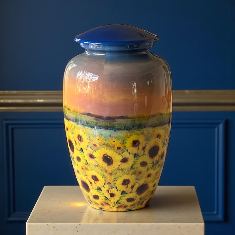 Mini Sunflower Urns - Etsy