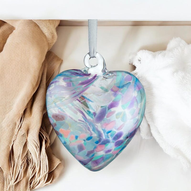 Glass Heart - Etsy