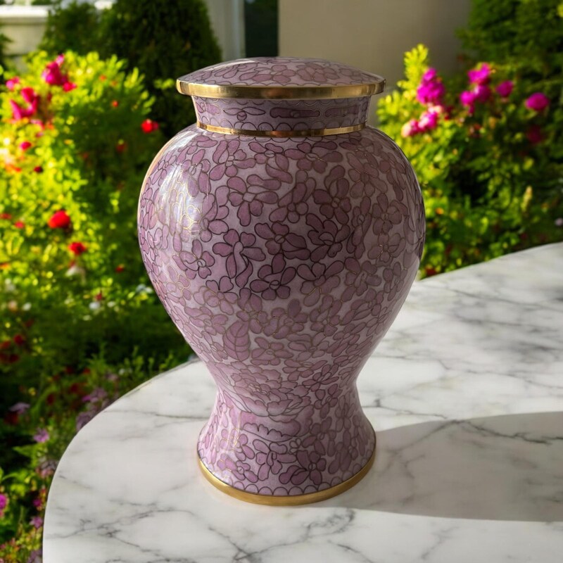 Floral Urn - Etsy