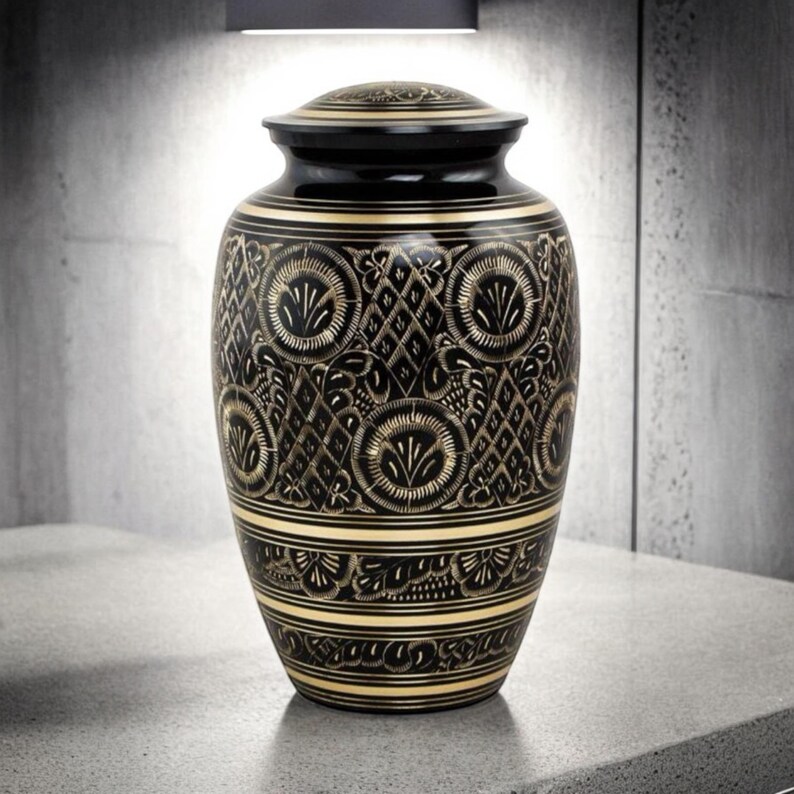 Hand-carved Unique Adult Cremation Urn | Personalized Exquisite ...