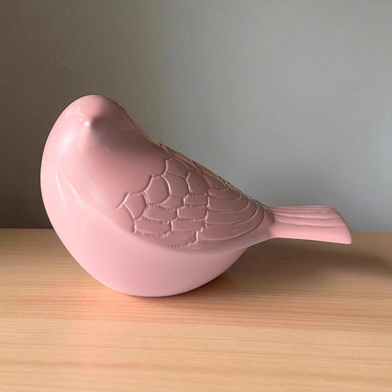 Personalized Brass Songbird Memorial Keepsake for Cremation Ashes ...
