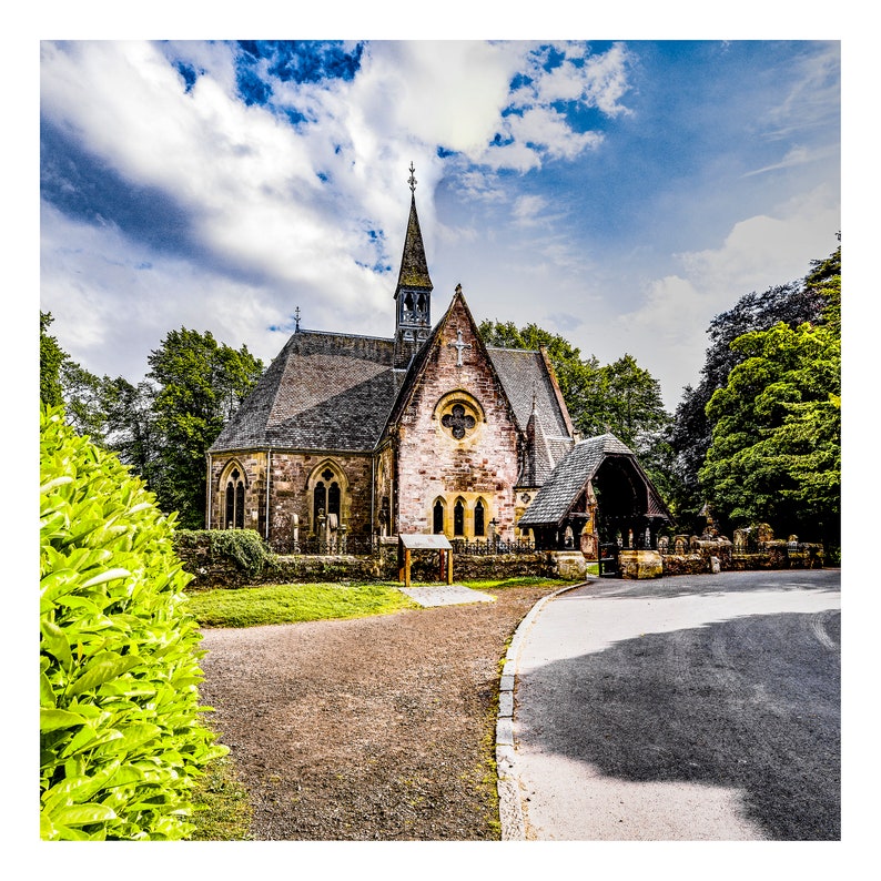 Luss Church Loch Lomand Scotland PRINT ONLY - Etsy