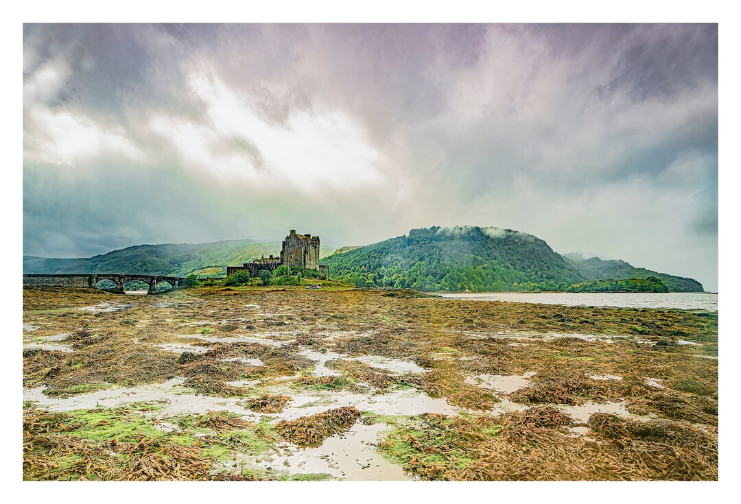 Eilean Donan Castle Northside Kyle of Lochalsh Western Scottish ...
